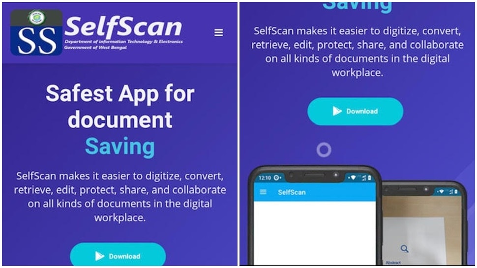 Bengal Govt Develops Mobile Scanning App Self Scan Know Here Details ...