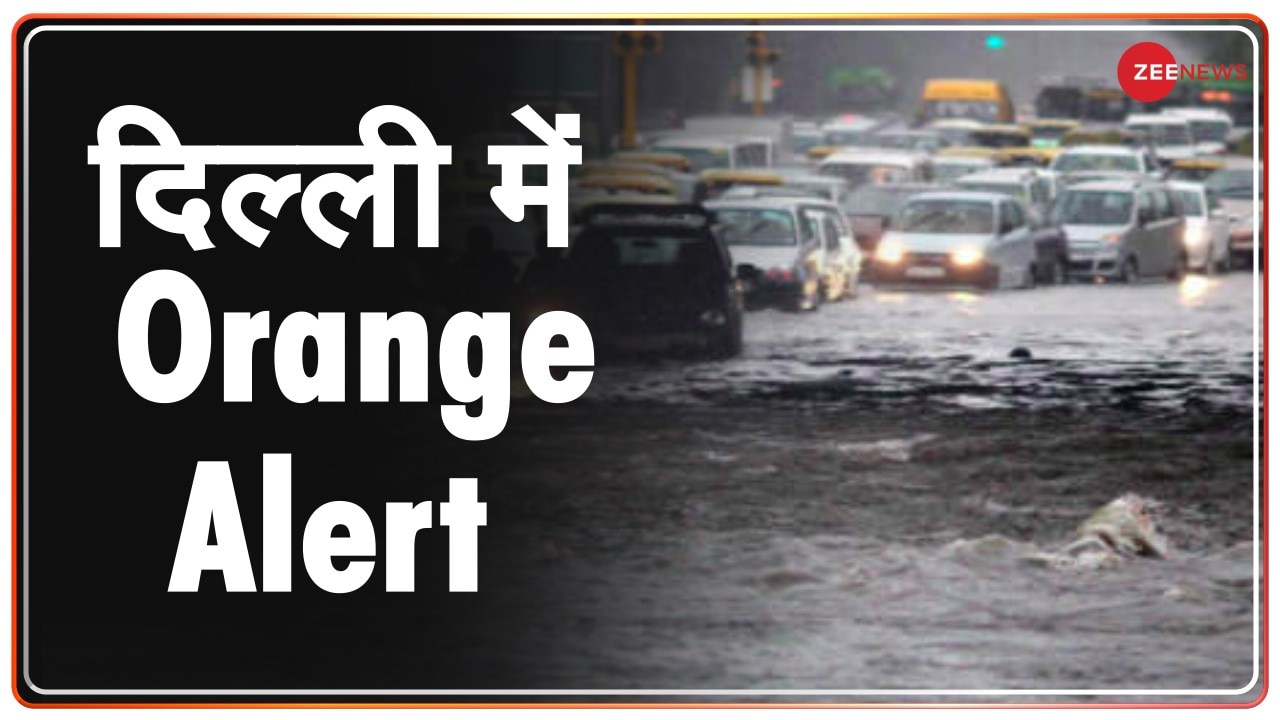Video: Orange alert in Delhi as heavy rain lashes several parts of NCR ...