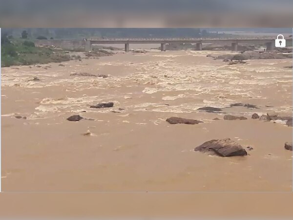 4 gates of Tenu Dam opened due to heavy rains Damodar water level has ...