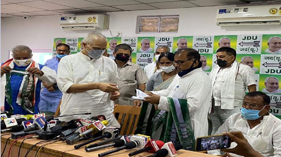 RJD expelled MLA joined JDU Minister said no respect for old leaders in ...