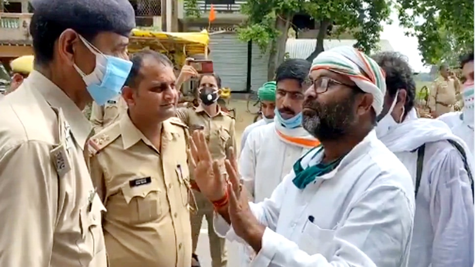 uttar pradesh congress president ajay kumar lal arrest | बलिया जा रहे ...