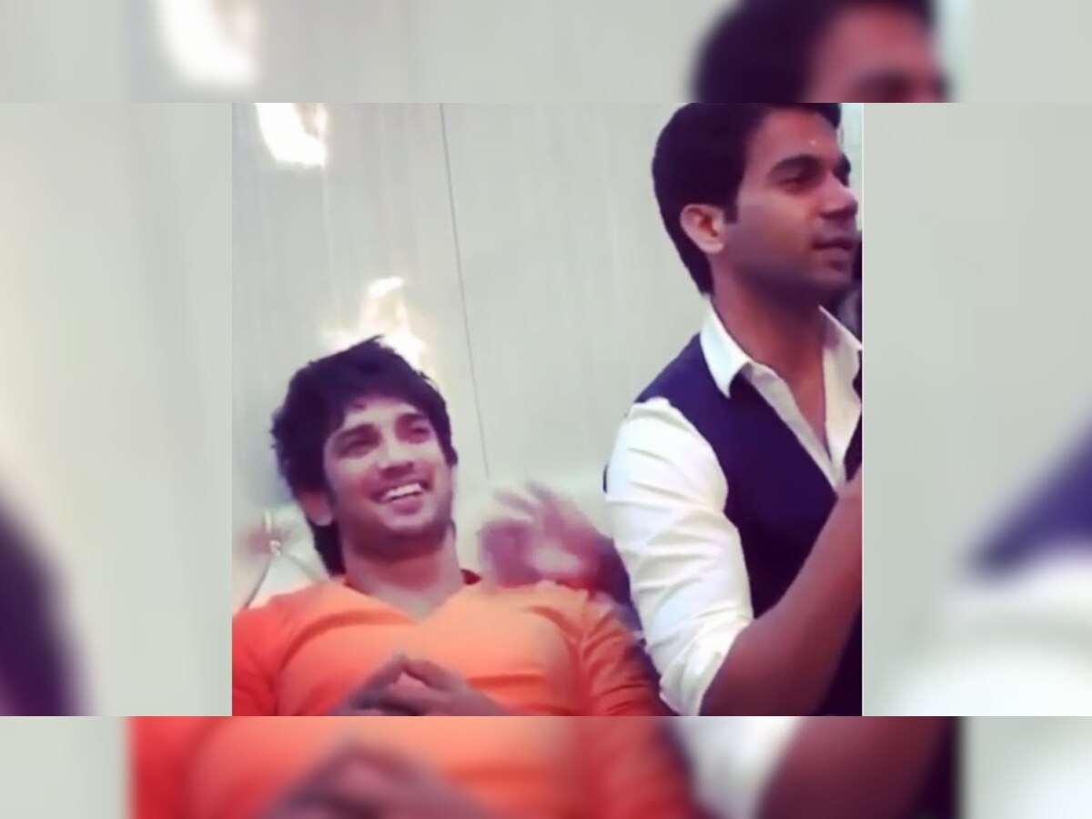 Sushant was having fun with Rajkumar Rao in an old video | पुराने ...