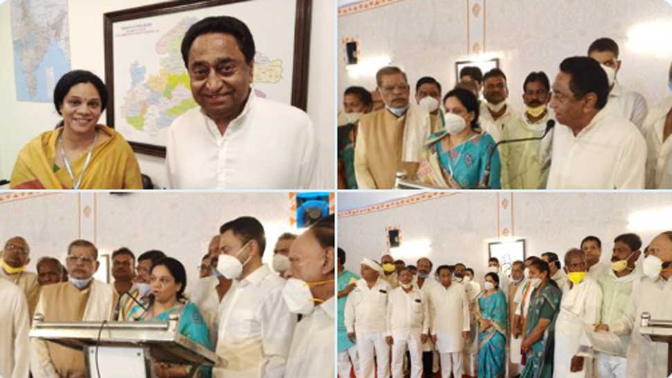 former MLA from Surkhi Parul Sahu joins Congress | BJP को झटका, सुरखी ...