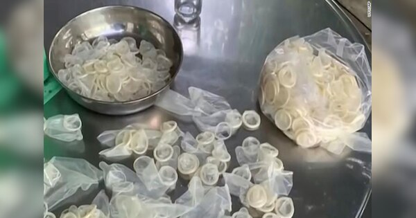 More than 3 Lakh Used condoms were washed For Sale