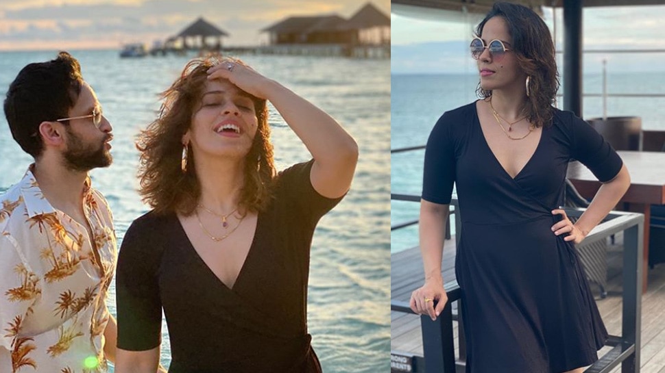 Badminton Star Saina Nehwal Shares photos of Maldives Holidays With her ...