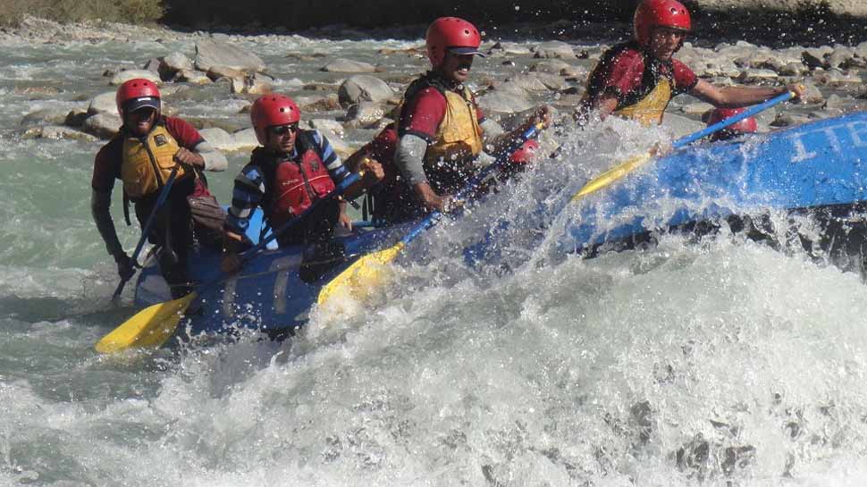 Uttarakhand River rafting & cycling expedition 'Shaurya' ITBP Auli is ...