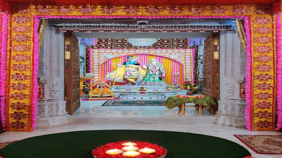 After 7 months Mathura Prem temple opened for devotees See Photos and ...
