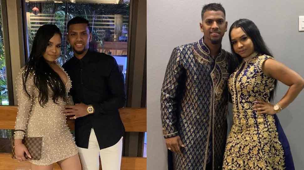 relation between nicholas pooran and his fiance alyssa miguel is ...