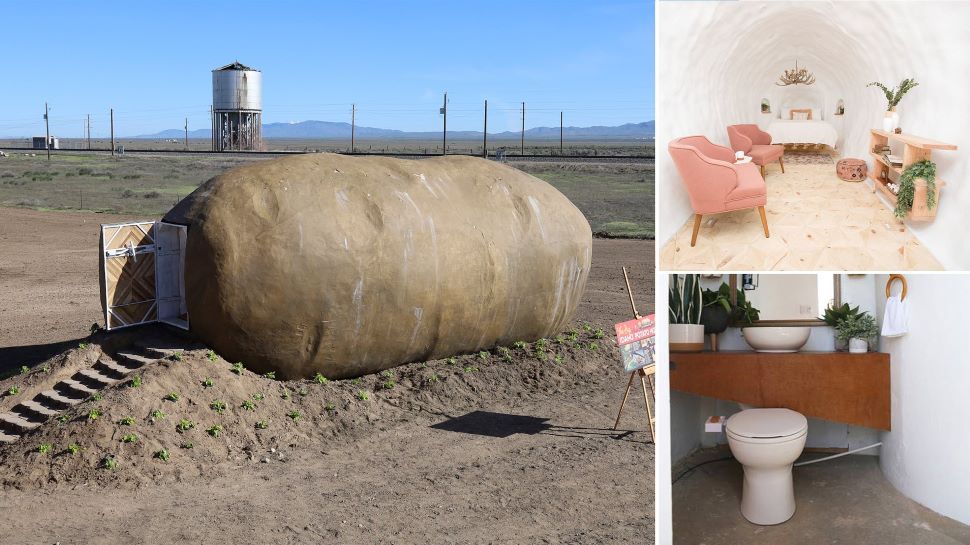 People live inside the potato, see pictures of 'Potato House' | PHOTOS ...