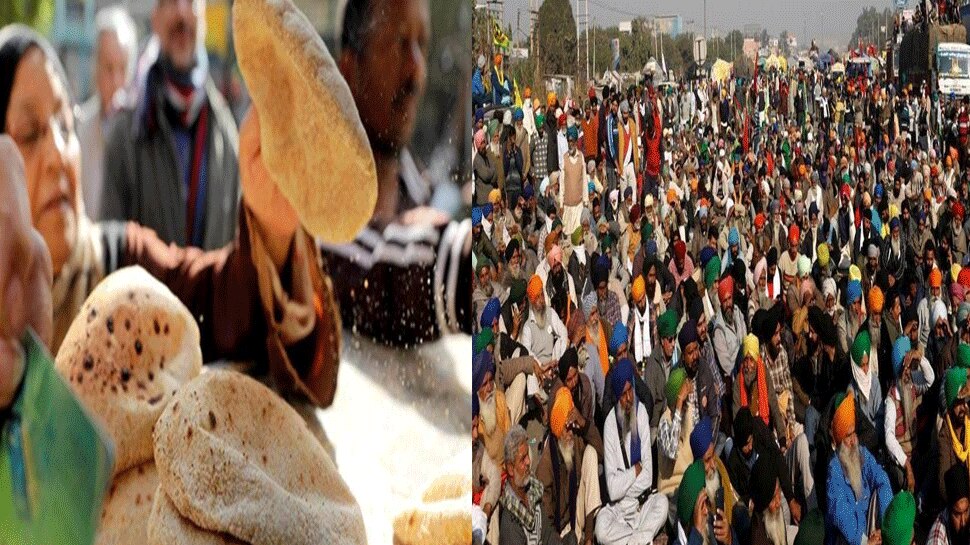 Delhi Border Roti Machine For Farmer 900 Roti In One Hour | किसान ...