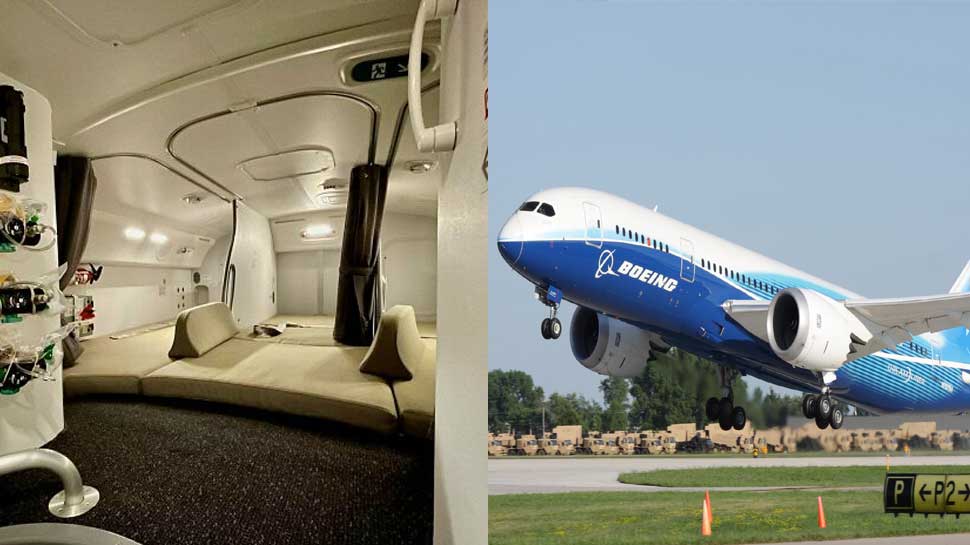 Cabin crew show secret compartment on plane | Flight के Secret रूम की ...