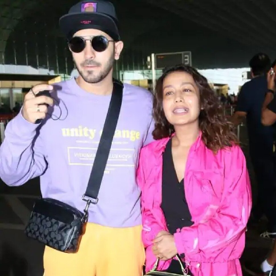 Neha Kakkar and rohan preet singh spotted after pregnancy announcement ...