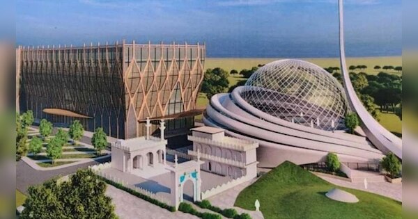 Design of Majid in ayodhya prepare by muslim side and may be ...