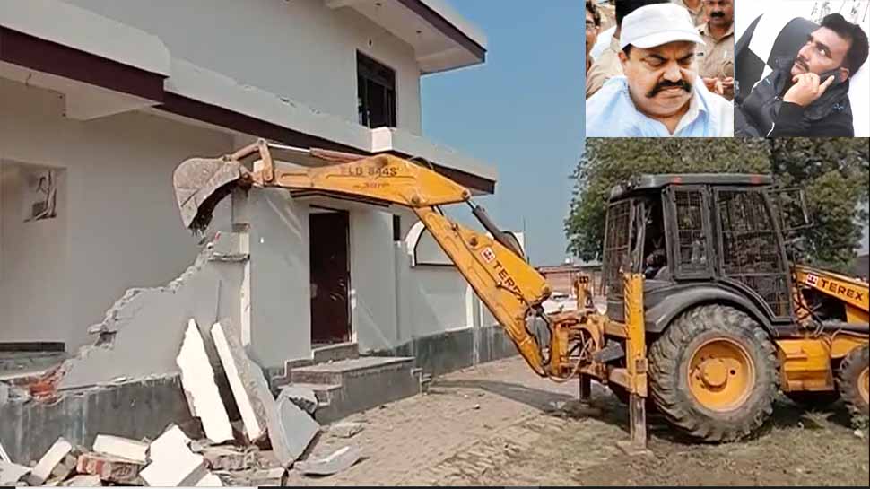 Mafia Atique Ahmed close Aide Abid Pradhan illegal construction ...