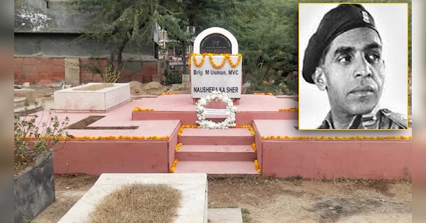 nowshera ka sher brigadier usman tomb qabr story of brigadier usman ...