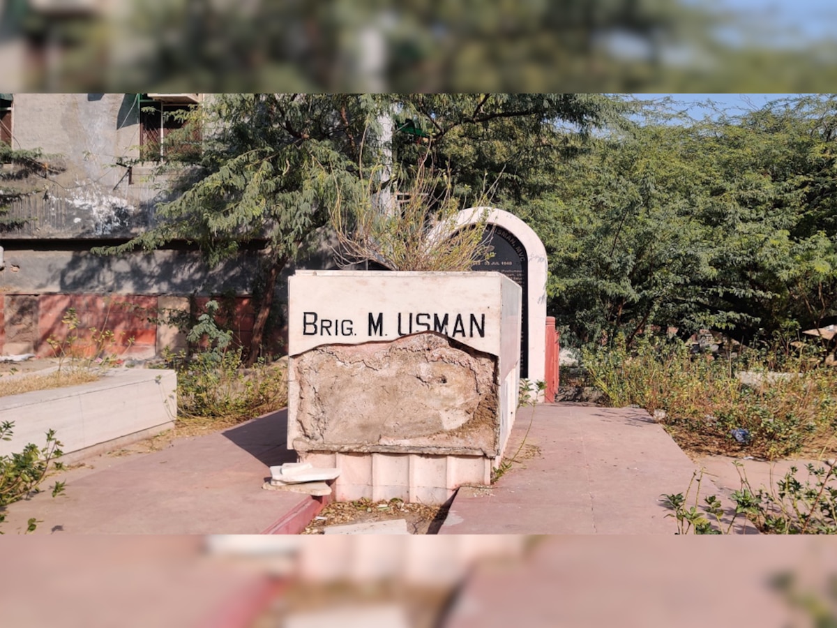 nowshera ka sher brigadier usman tomb qabr story of brigadier usman ...