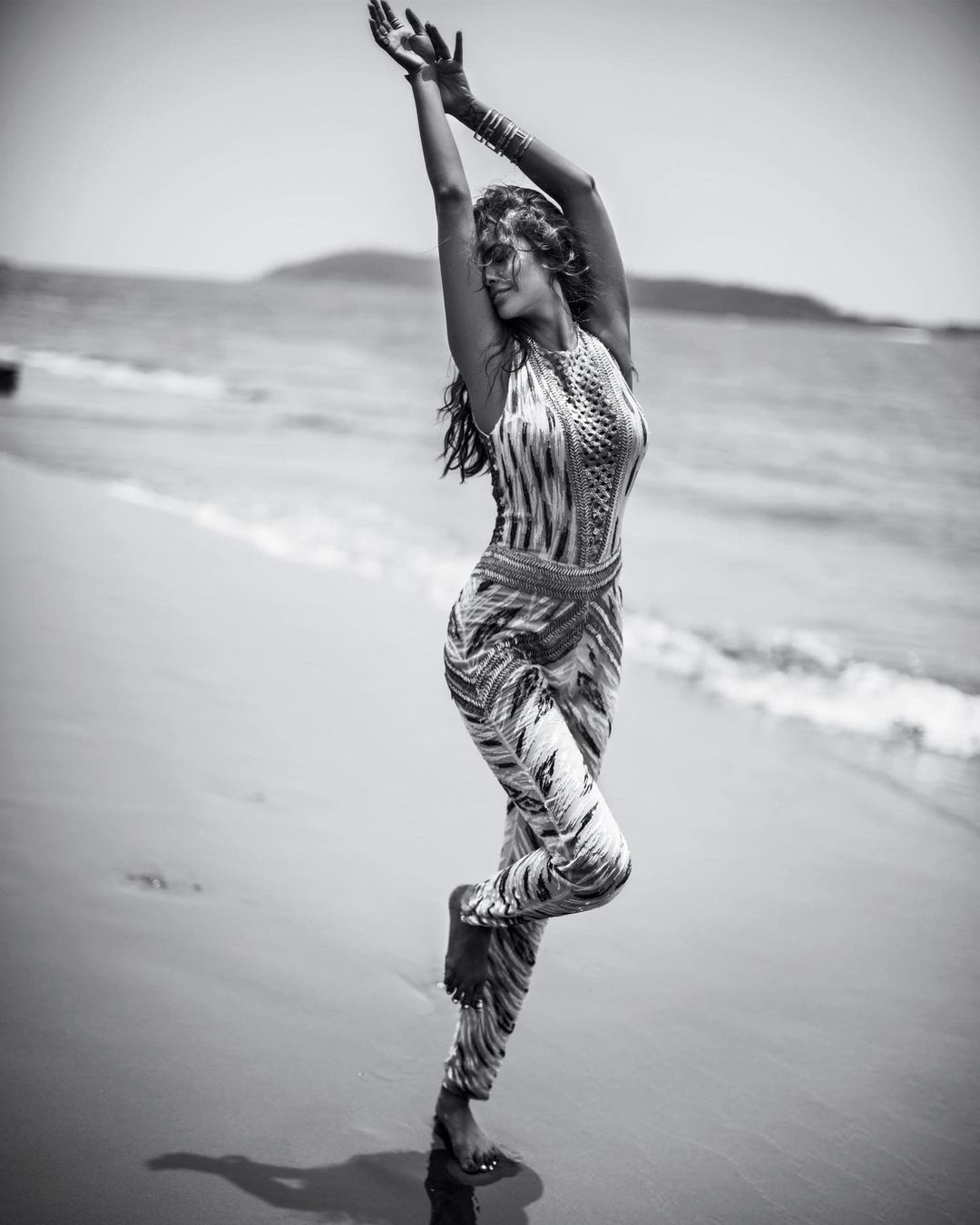 Esha Gupta flaunts her perfect figure and goes with the flow | Photos ...