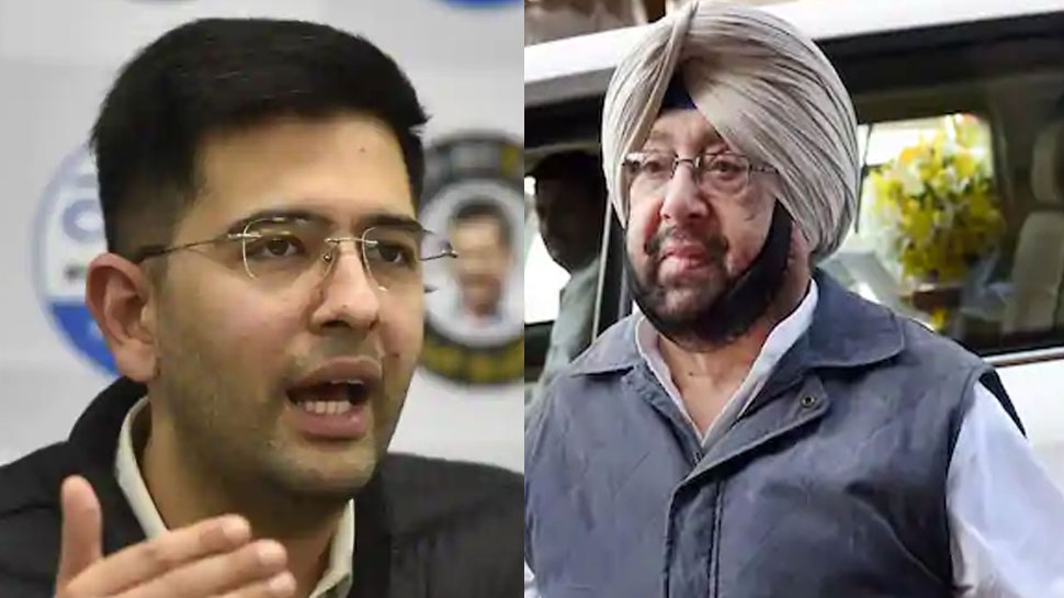 AAP MLA Raghav Chadha claimed Punjab CM Captain Amarinder Singh already ...