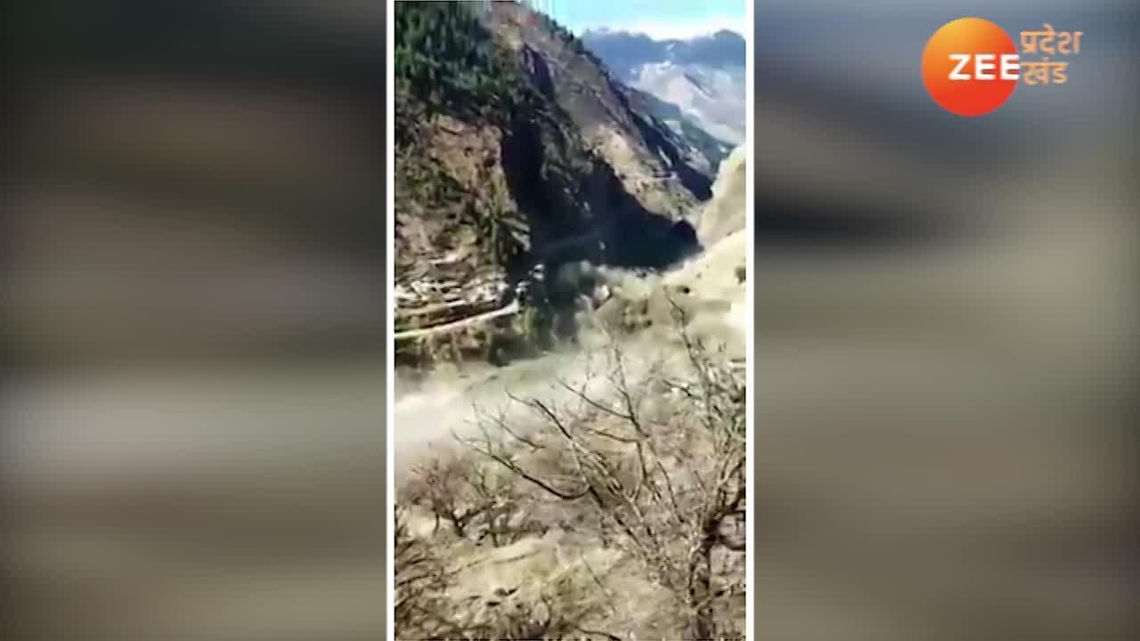 Chamoli Disaster Dangerous Video Alaknanda River Around 150 People Lost ...