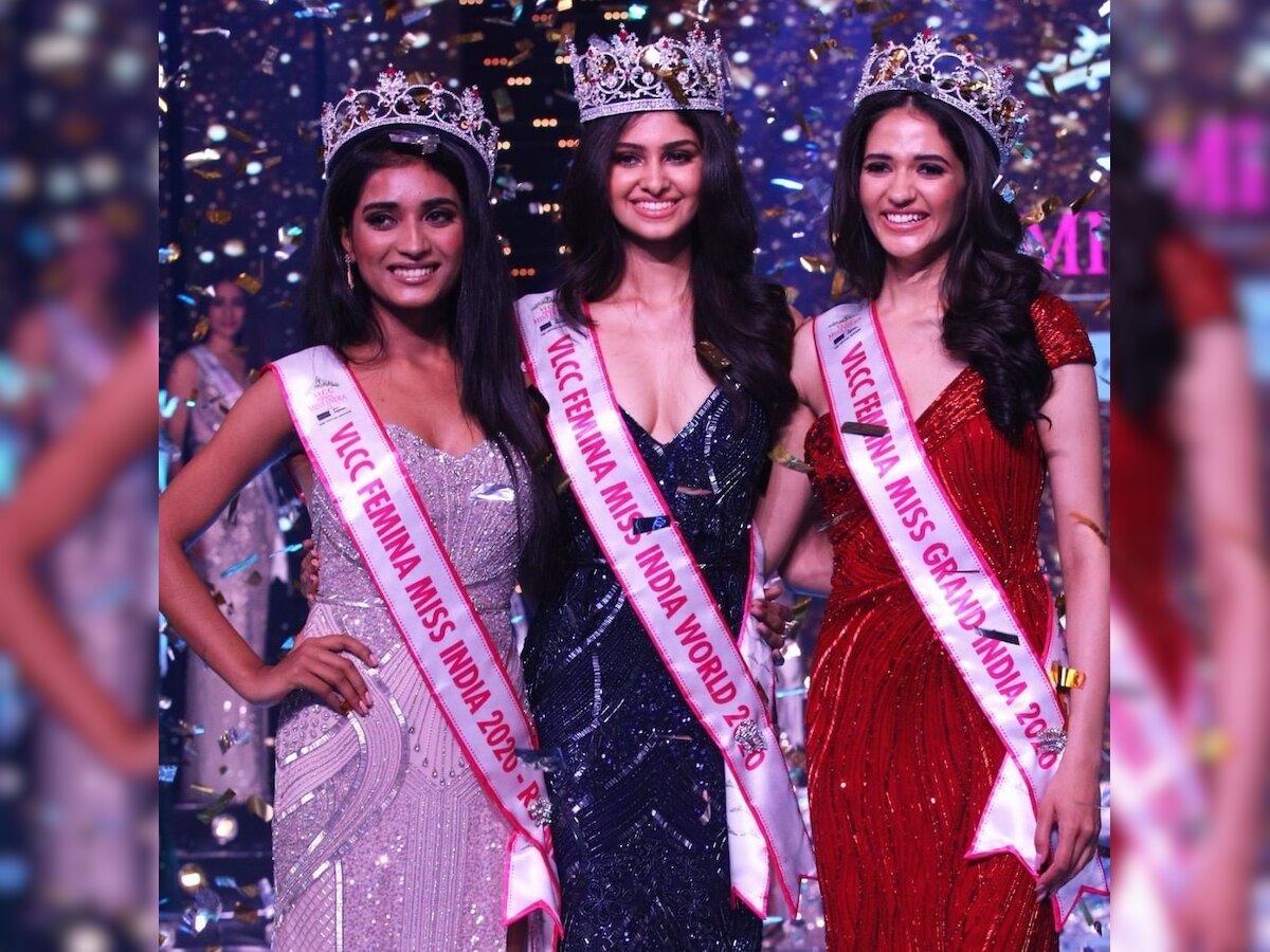 Manasa Varanasi became Femina Miss India 2020 Manya Singh becomes miss ...