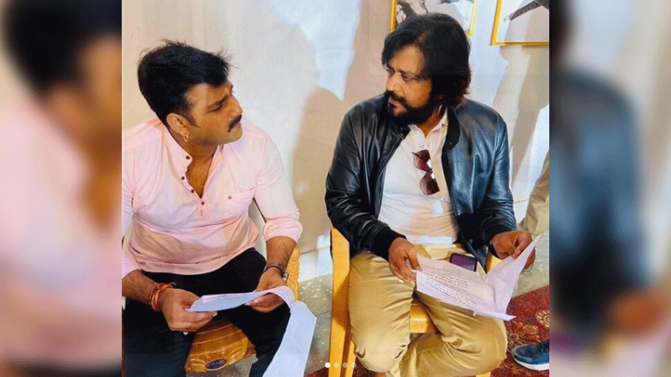 Pawan Singh Ravi Kishan Starrer Bhojpuri Film Mera Bharat Mahan Breakes