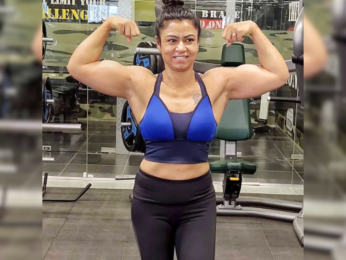 body builde kiran dambala life story and old photos | 2 बच्चों की मां ...