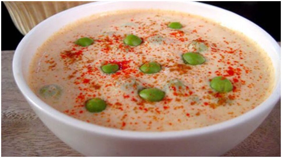hari matar raita recipe for indian meal green peas raita | Hari Matar ...