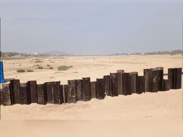 Construction of first rubber dam started in Bihar, now water will ...