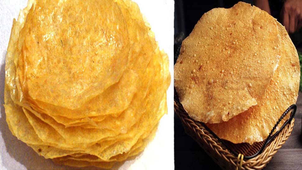 aloo papad Recipe MAKE crispy and tasty papad follow these tips smup ...