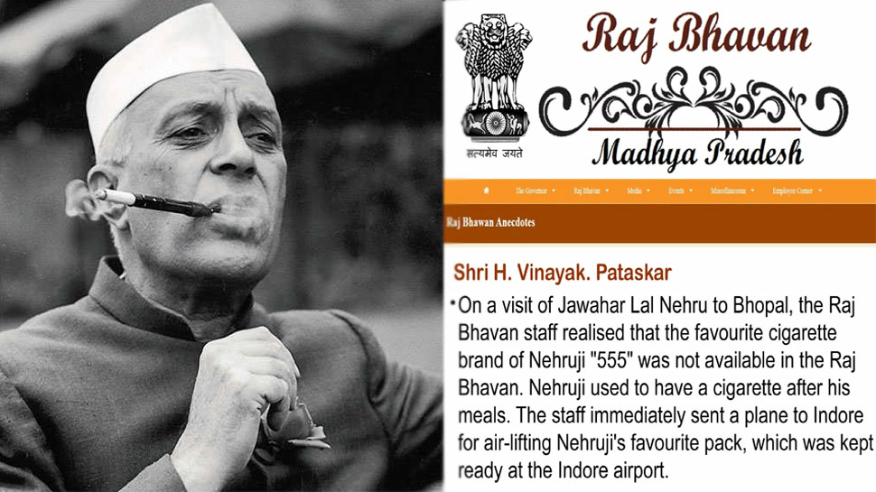 Former PM Nehru smoked cigarettes of Brand 555 plane was sent to bring ...