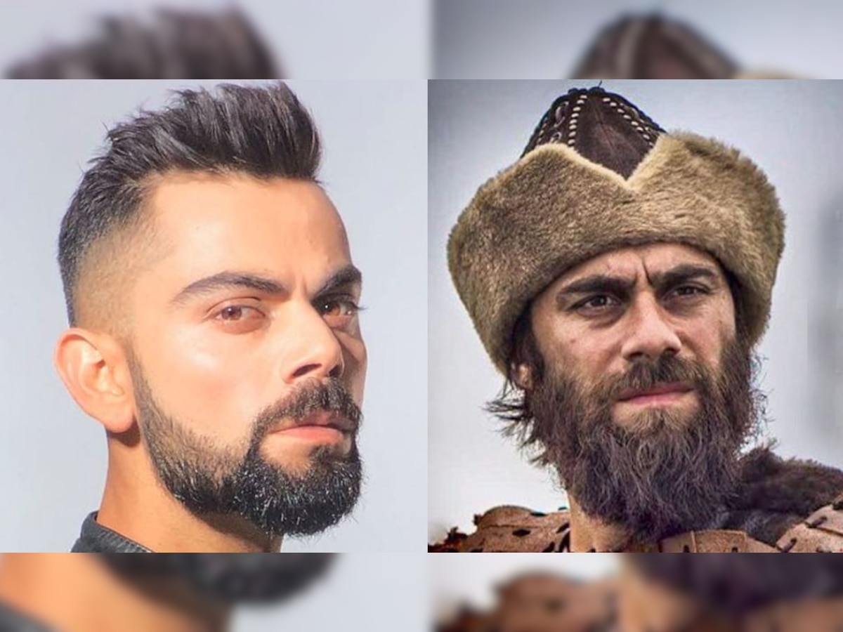 Virat Kohli lookalike Turkish Actor Cavit Cetin Guner, Dirilis Ertugrul ...