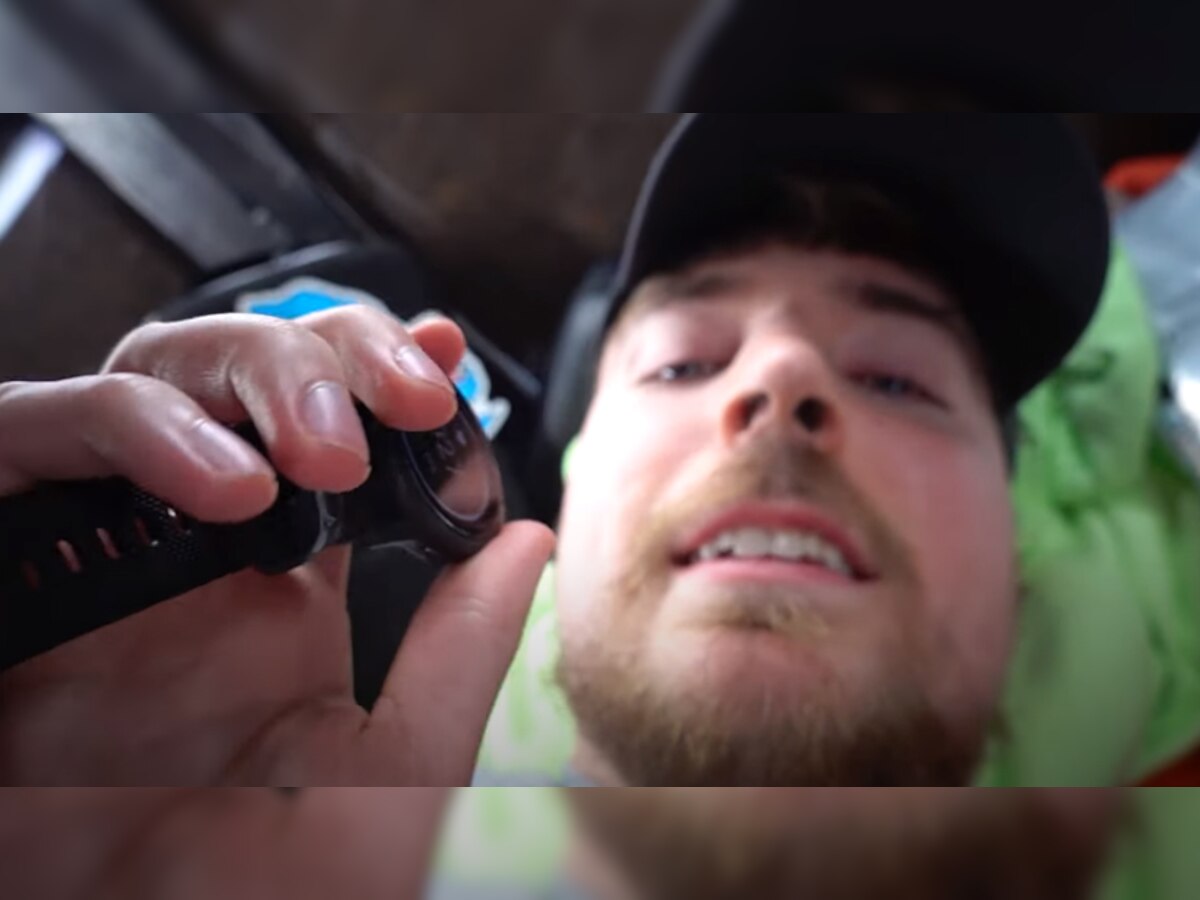 YouTuber Mr Beast spends 50 hours buried alive in coffin | 50 घंटे तक जमीन में जिंदा दफन रहा ...