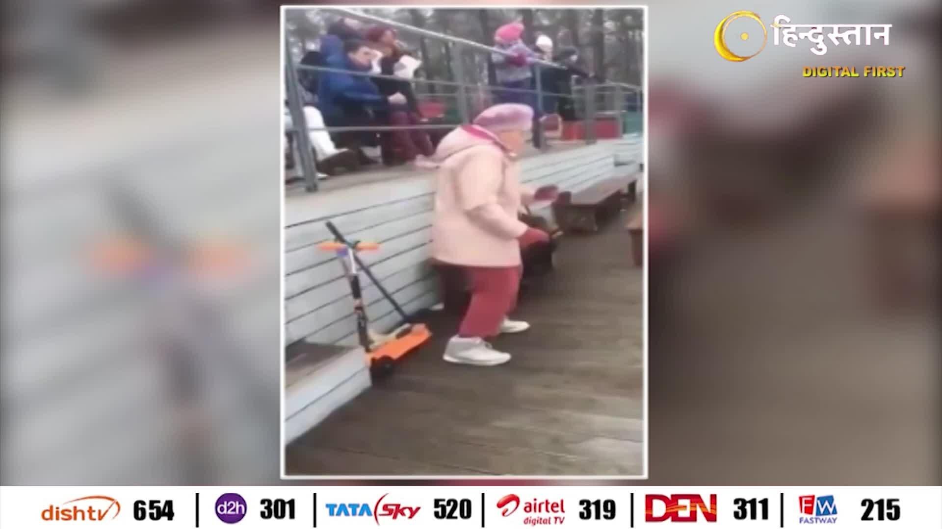 Viral Video of old granny doing break dance trending on internet and ...