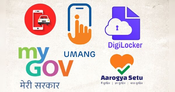 top 5 apps Digilocker mParivahan UMANG Aarogya Setu | वे पांच सरकारी ...