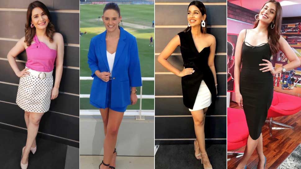 IPL 2021 Glamorous Hot Female Anchors of Season IPL 14 Sanjana Ganesan ...