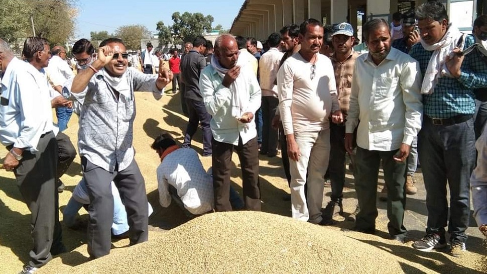 Corona impact in the mandis of Rajasthan Ramganj mandi closed till 27th ...