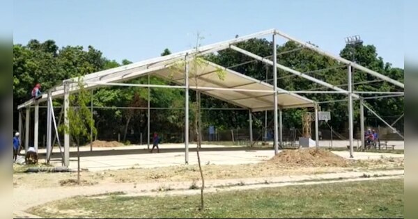 in varanasi 1000 bed temporary covid hospital will be built in bhu ...
