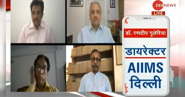 Covid Advisory Director AIIMS Dr Randeep Guleria Medanta Dr Naresh ...