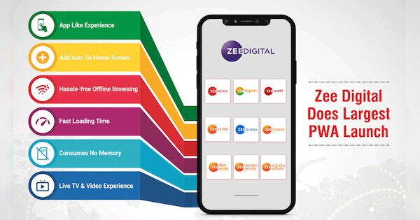 Zee Digital launches Progressive Web Apps for 13 brands check all ...