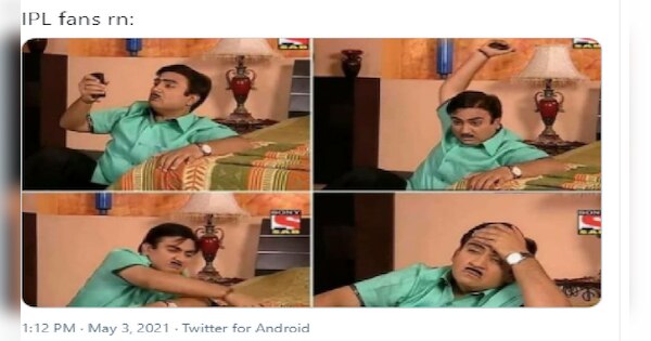 IPL 2021: Fans started posting memes on social media after KKR vs RCB ...
