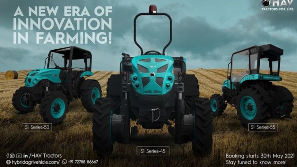 India's First Fully Automatic Hybrid Tractor launched with no battery ...