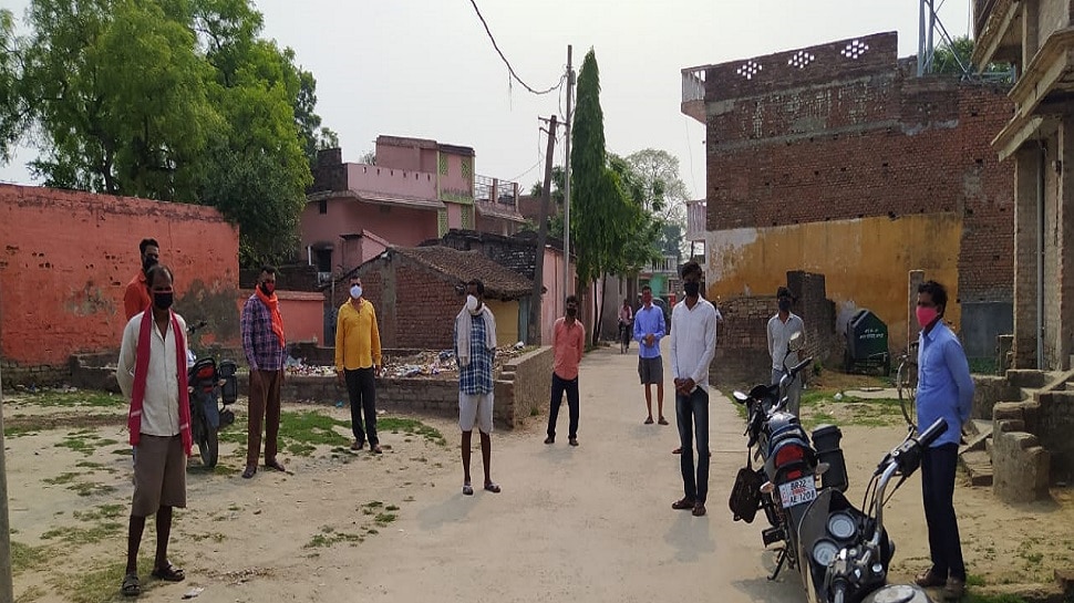 Bankatwa ward of Bagaha in Bihar has become the hotspot of Corona ...