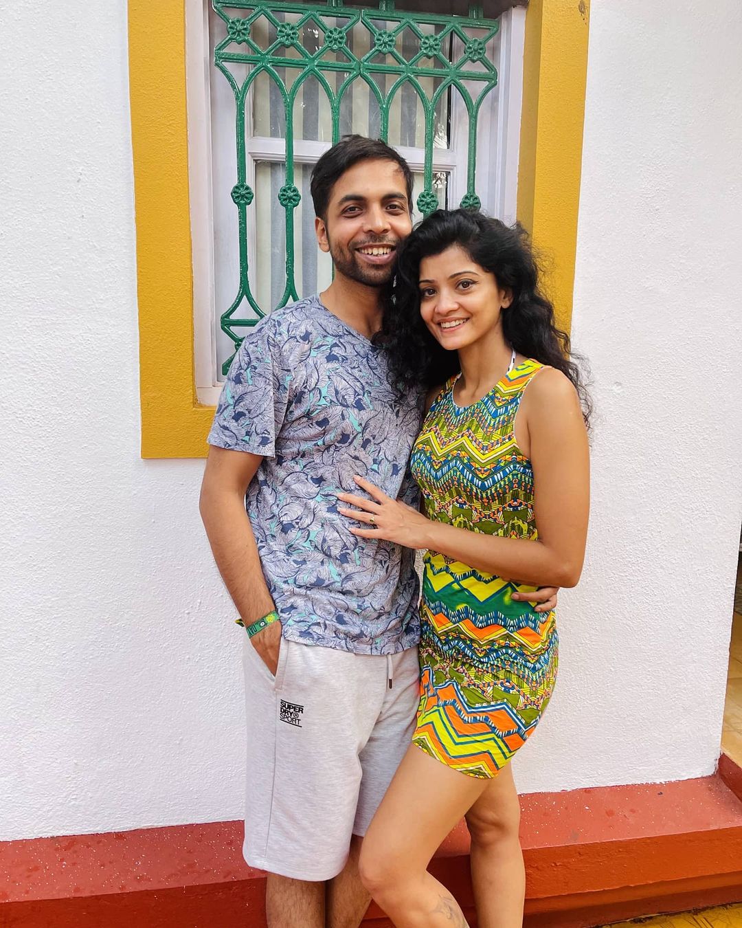 Abhishek Banerjee aka Hathoda Tyagi wife Tina Noronha is extreamly fit ...