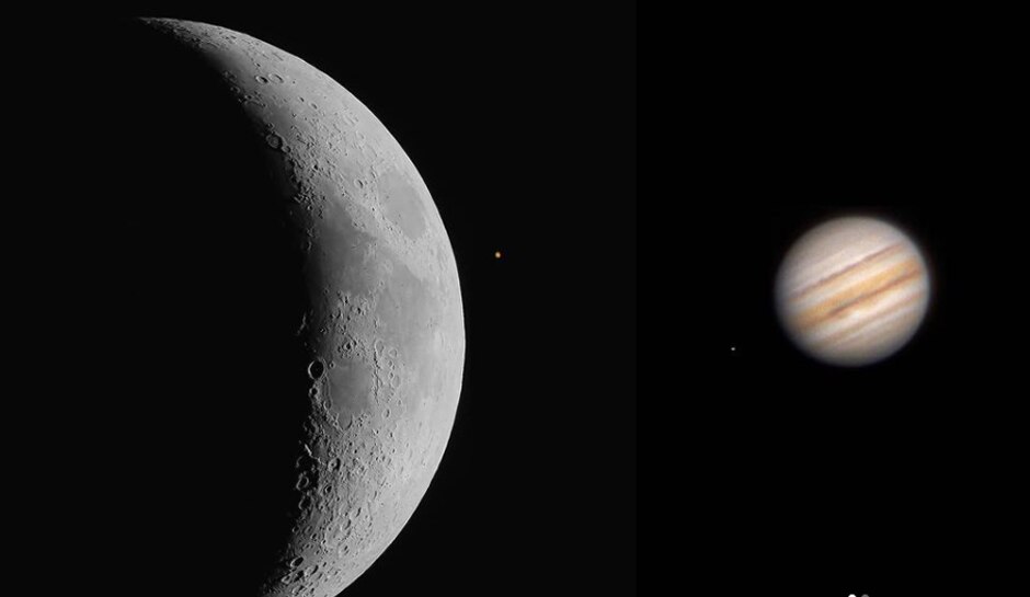 16 year old Prathamesh Jaju taking wonderful picture of the moon ...