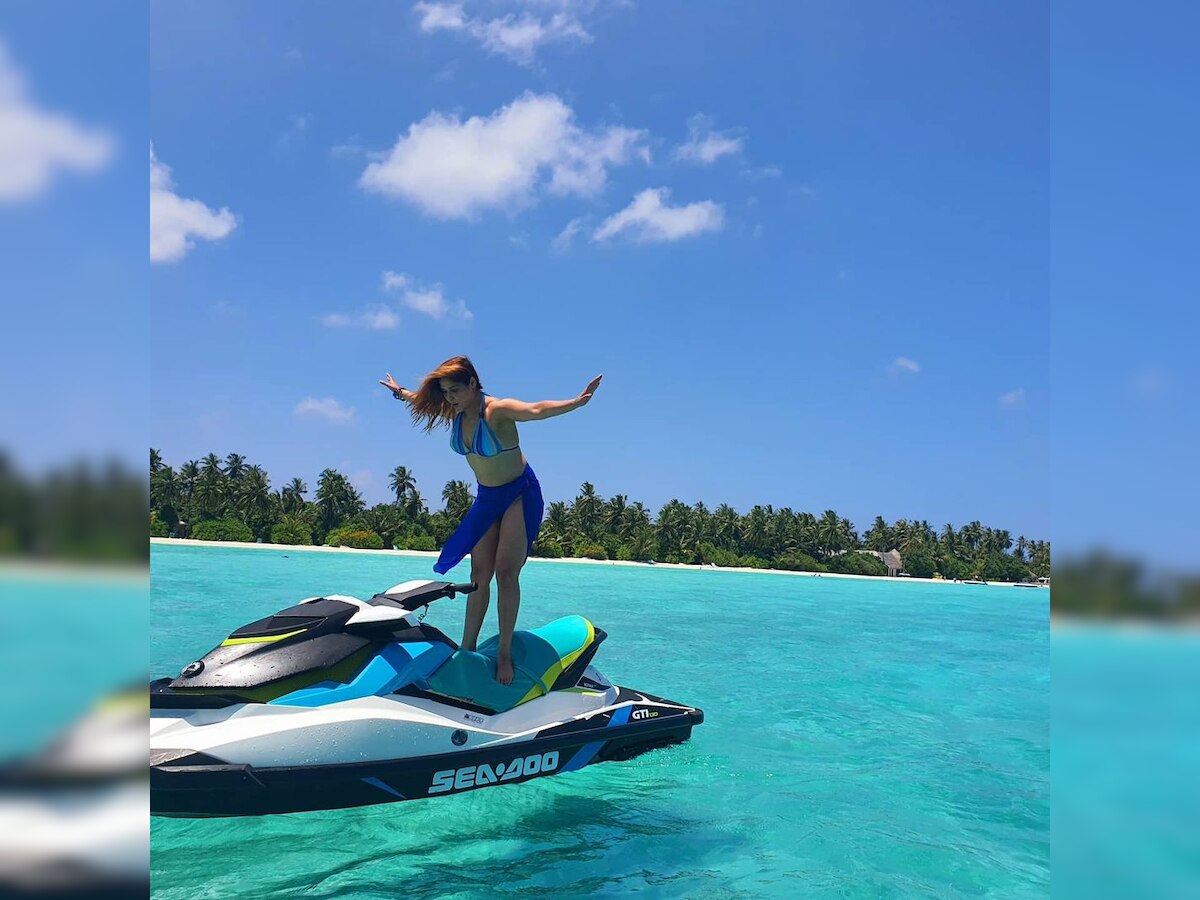 Aarti Singh was falling victim to the Oops movement, the fans said ...