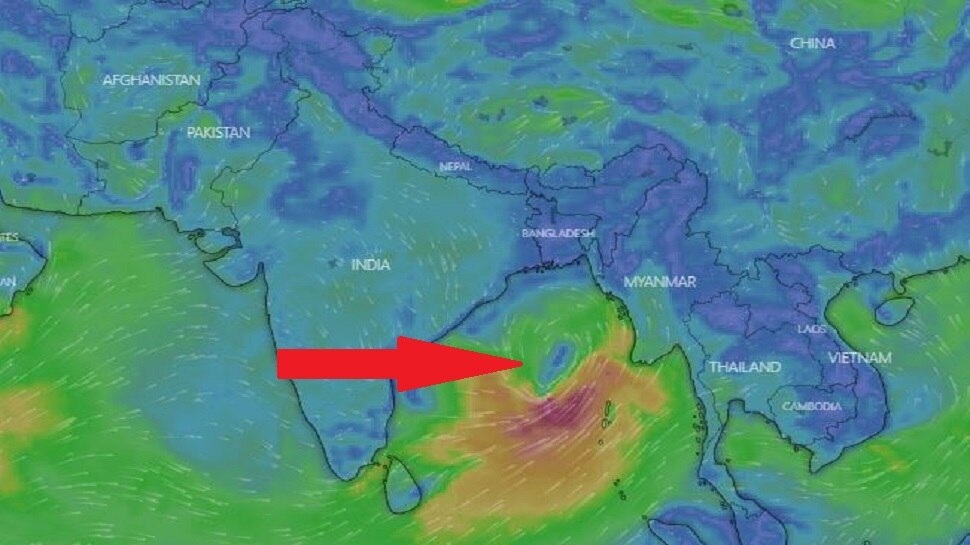 Cyclone Yaas landfall between paradeep and sagar island | Cyclone Yaas ...