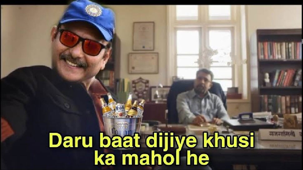 People started trolling Ravi Shastri on his birthday by sharing memes ...