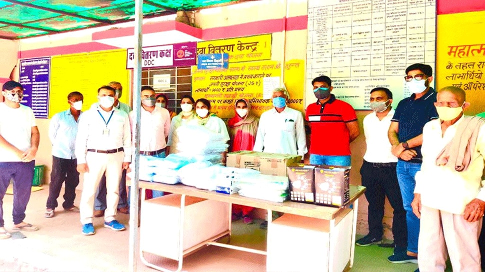 jaipur IRS officer Rajkumar yadav sent virus rescue kit to villages in ...