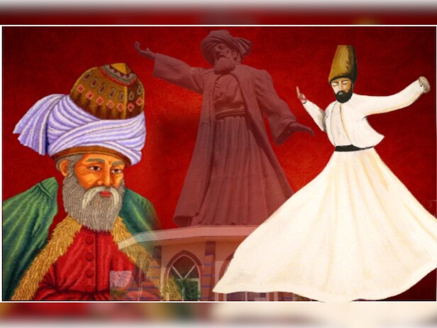 Rumi poet of love a sufi saint who gave lessons of love to the world ...