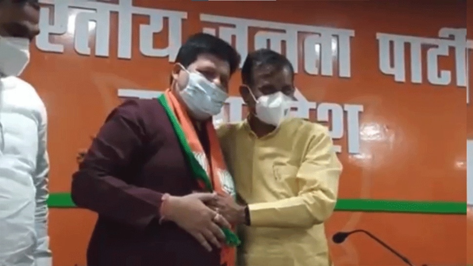 Bhind BJP leader Amrish Sharma Guddu returned in BJP again before ...